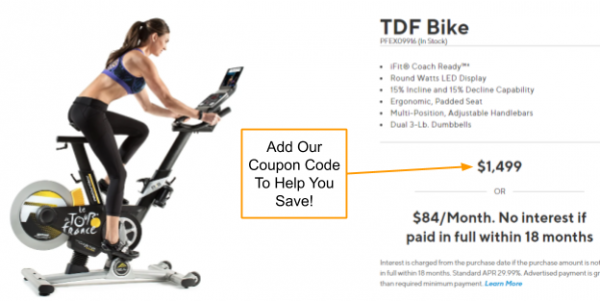 ProForm TDF Bike Coupon and Promo Code - ProformCoupon.com