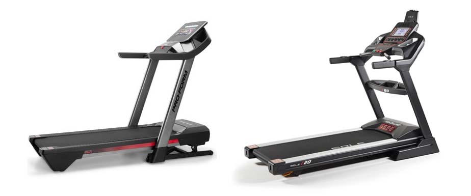 Treadmill Comparison: ProForm Pro 2000 vs Sole F80 | ProformPromoCodes.com