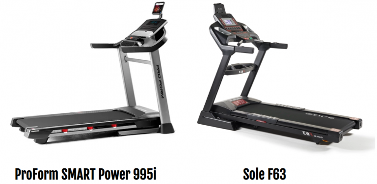 Treadmill Comparison: ProForm Power 995i vs Sole F63 - ProformCoupon.com